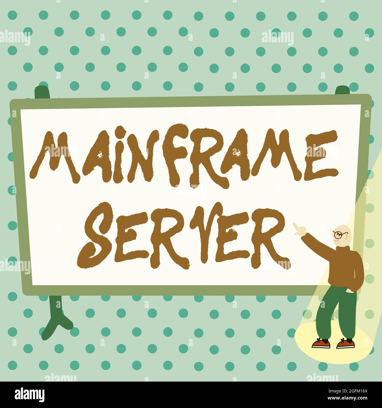 Conceptual caption Mainframe Server. Business approach designed for ... Conceptual caption Mainframe Server. Business approach designed for ...