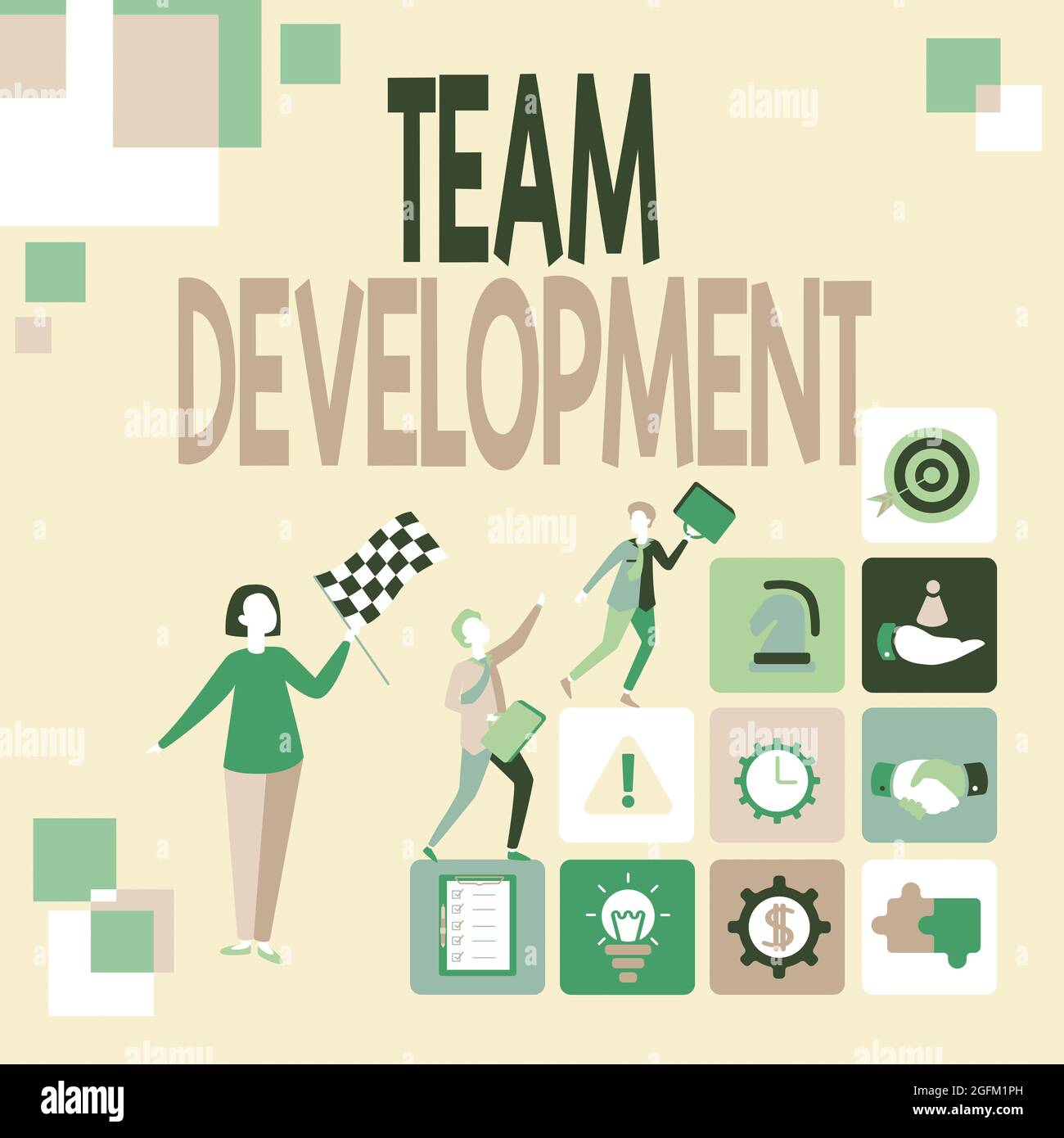 Writing displaying text Team Development. Concept meaning the ...