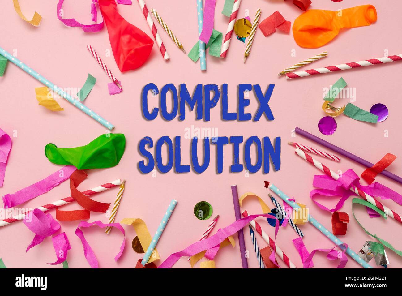 Inspiration showing sign Complex Solution. Business idea significant ...