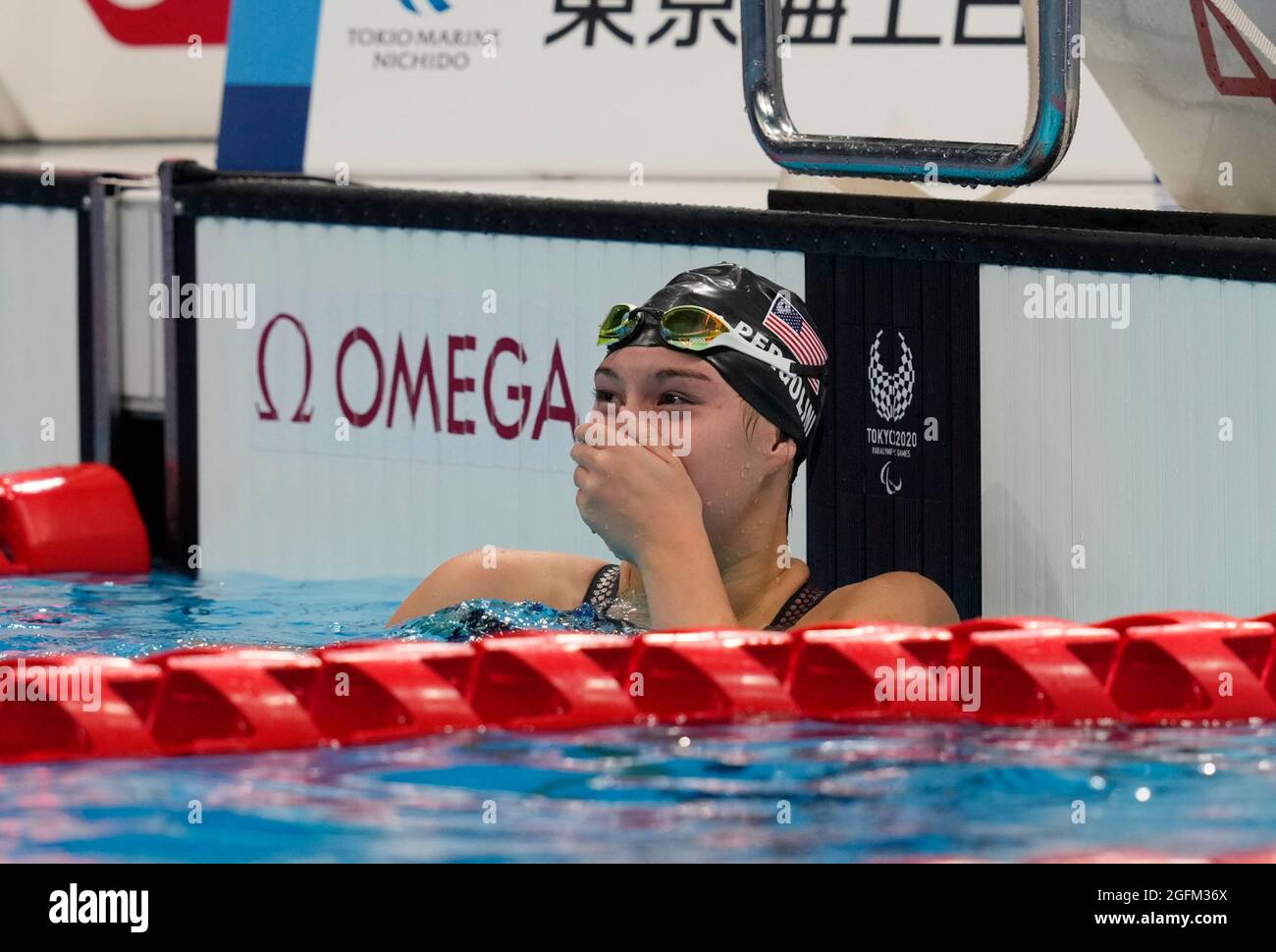 Tokyo, Japan. 26th Aug 2021. August 26, 2021: Gia Pergolini from USA ...