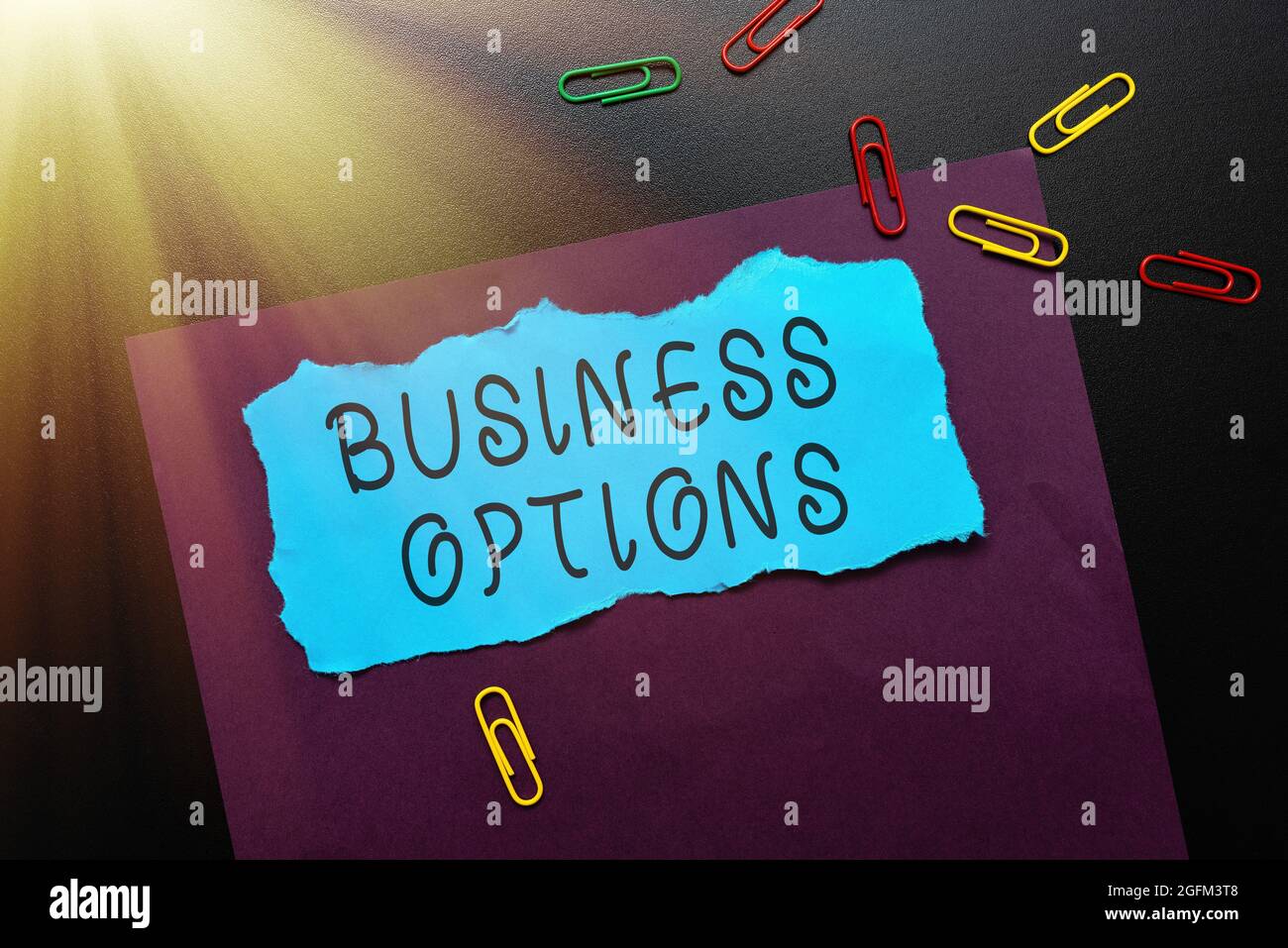 Hand writing sign Business Options. Business overview one thing that ...