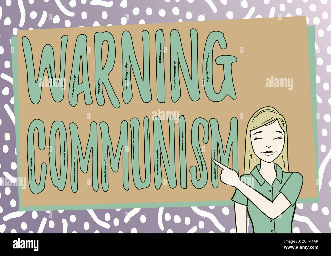 Inspiration showing sign Warning Communism. Conceptual photo economic ...