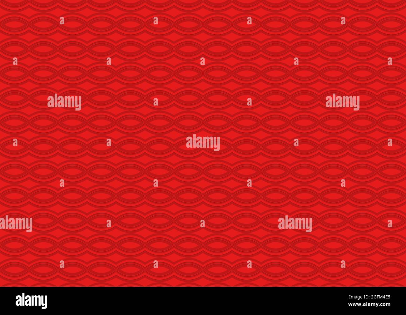 Red Seamless Texture with Intertwined Waved Lines Stock Vector Image ...