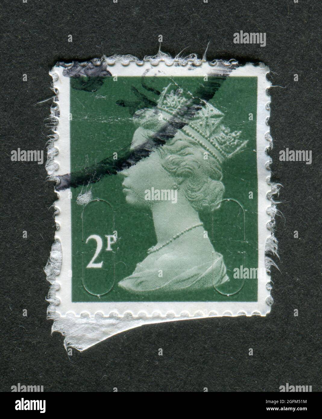 2p stamp hi-res stock photography and images - Alamy
