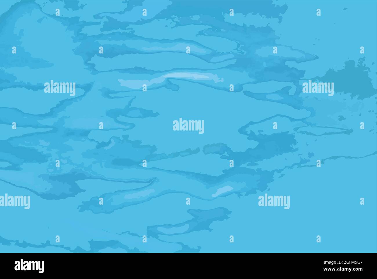 Abstract water texture, blue grunge background. Vector illustration ...