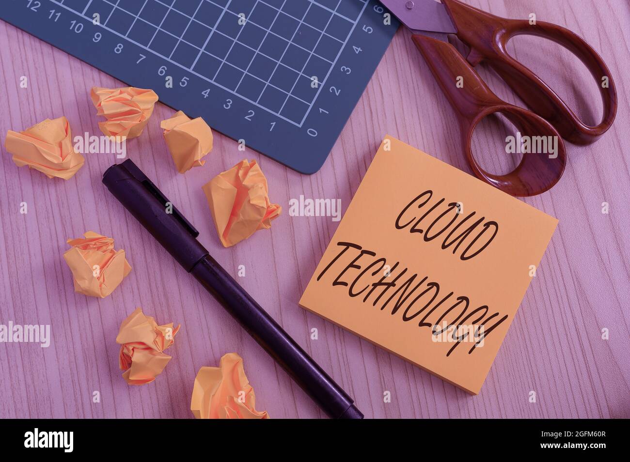 Conceptual display Cloud Technology. Business idea on demand ...