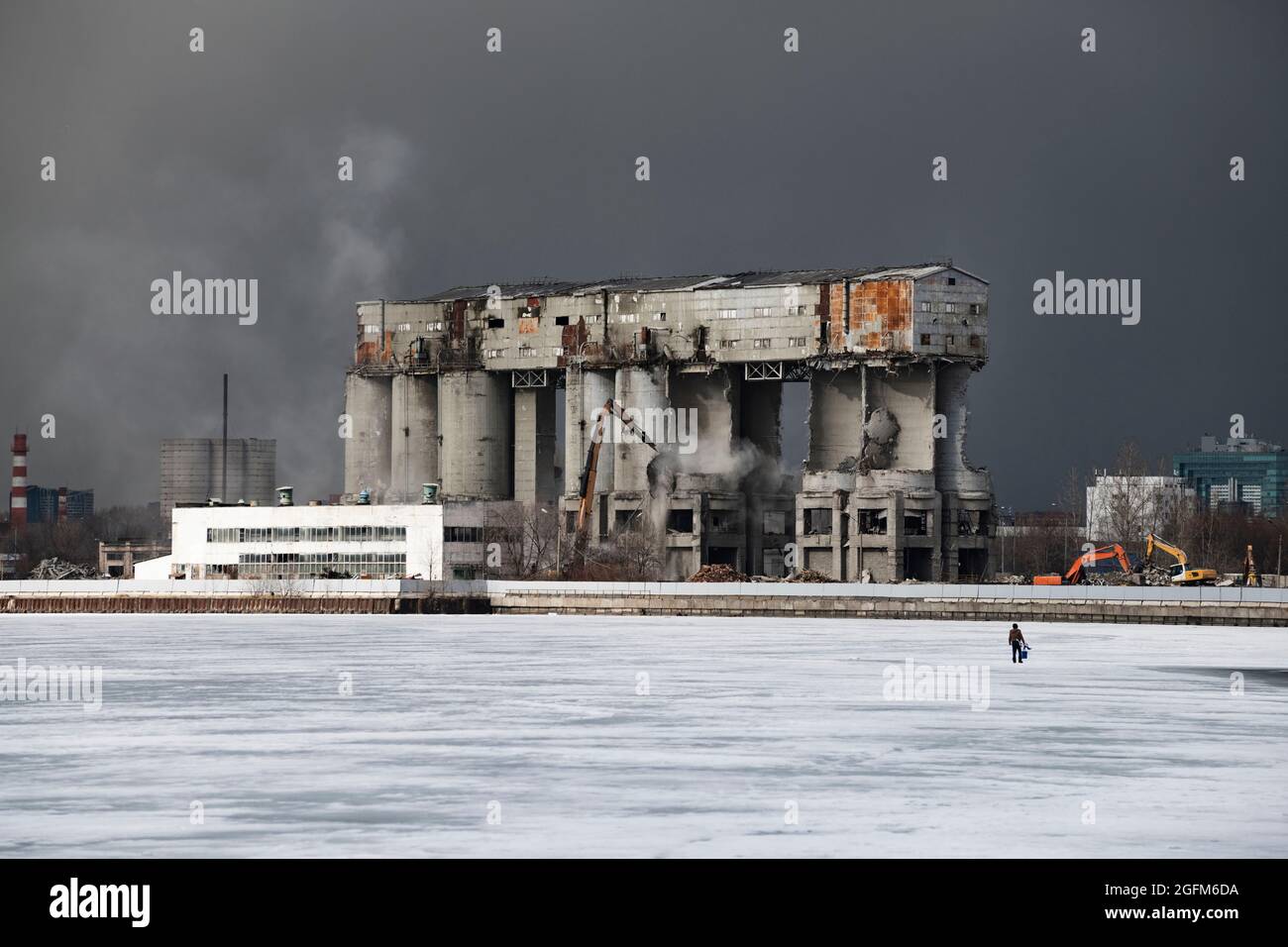 Construction site dust hi-res stock photography and images - Alamy