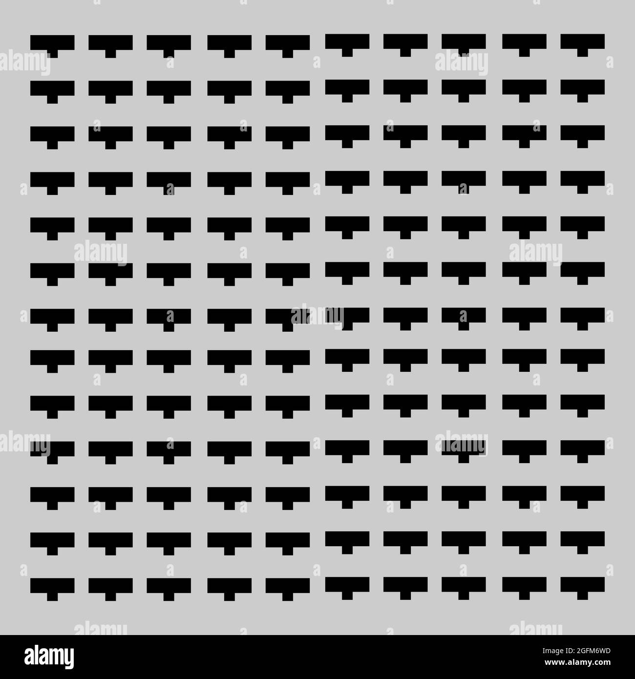 Peg board with curly holes. Grey peg board perforated texture ...