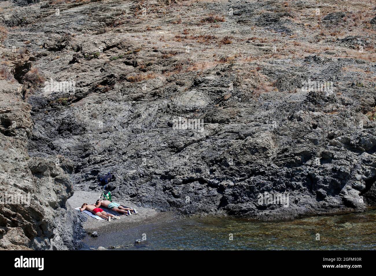 Private sunbathing hi-res stock photography and images - Alamy