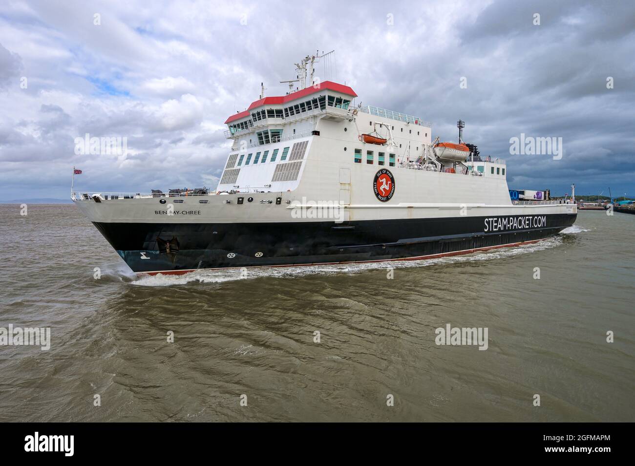 Ben-My-Chree is an Irish Sea ferry operated by the Isle of Man Steam ...