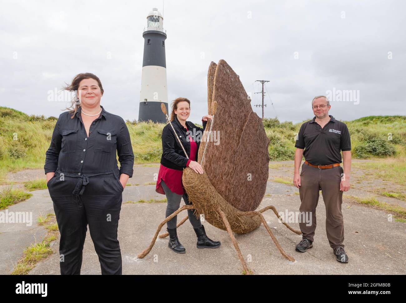 EDITORIAL USE ONLY (Left to right) Kerry Carruthers, CEO of Yorkshire ...
