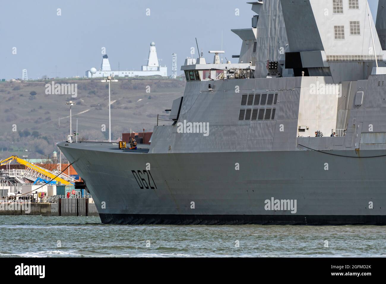 FS Chevalier Paul is a Horizon class air defence destroyer operated by the French Navy Stock ...