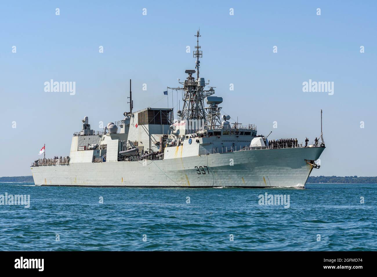 HMCS Fredericton is one of 12 Halifax class frigates operated by the ...