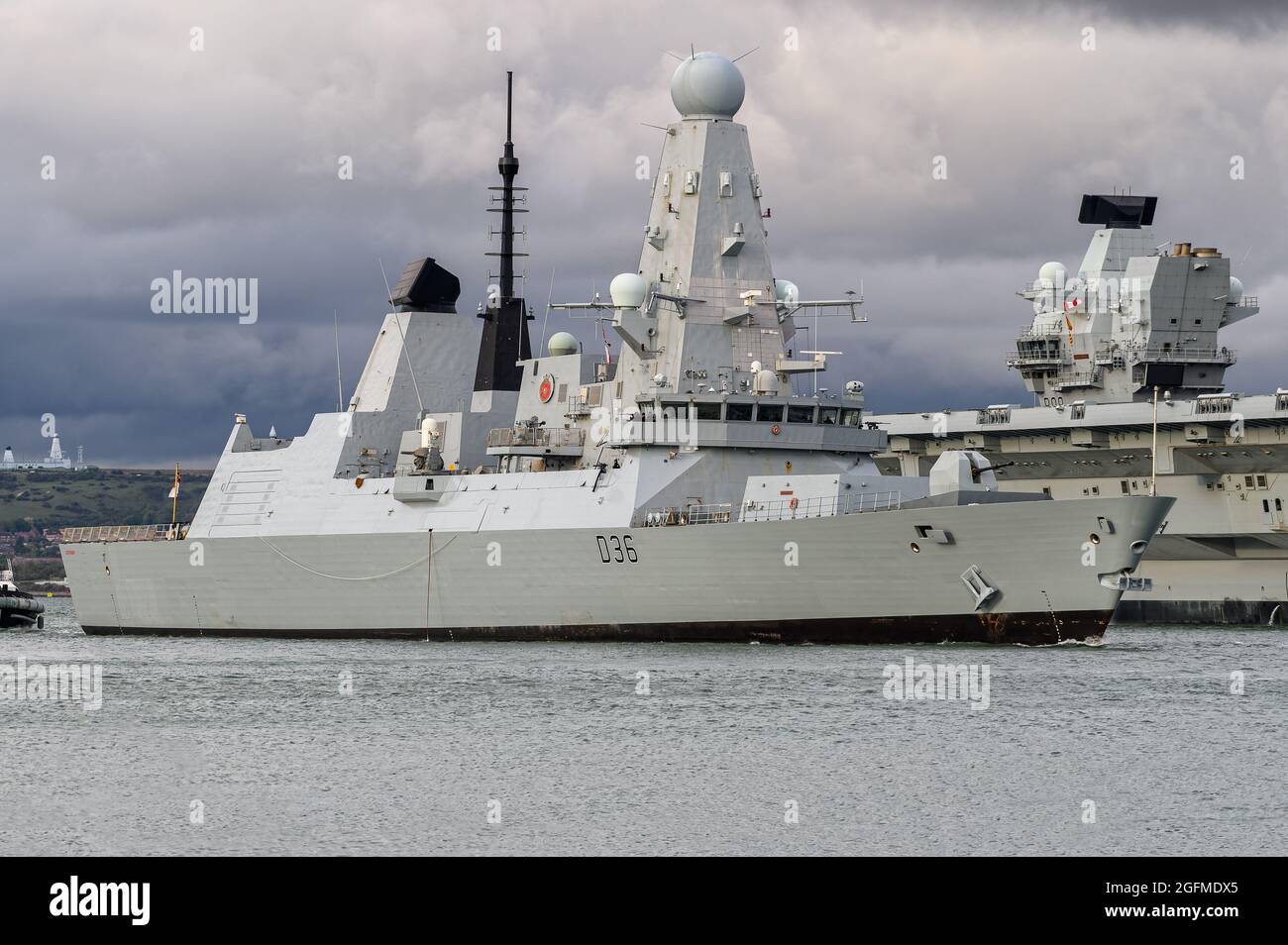 HMS Defender is one of six Type 45 destroyers operated by the Royal ...