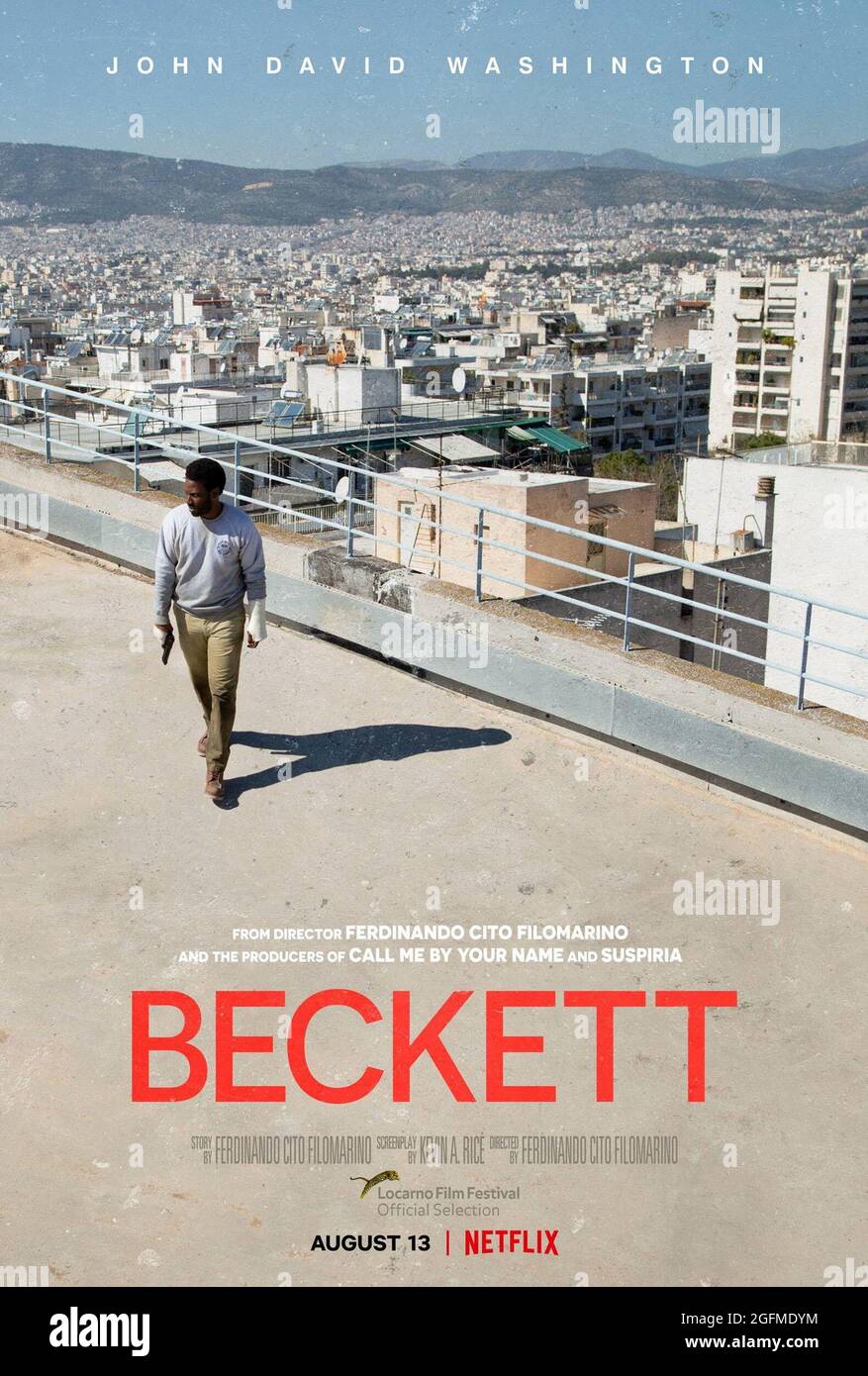 JOHN DAVID WASHINGTON in BECKETT (2021), directed by FERDINANDO CITO ...