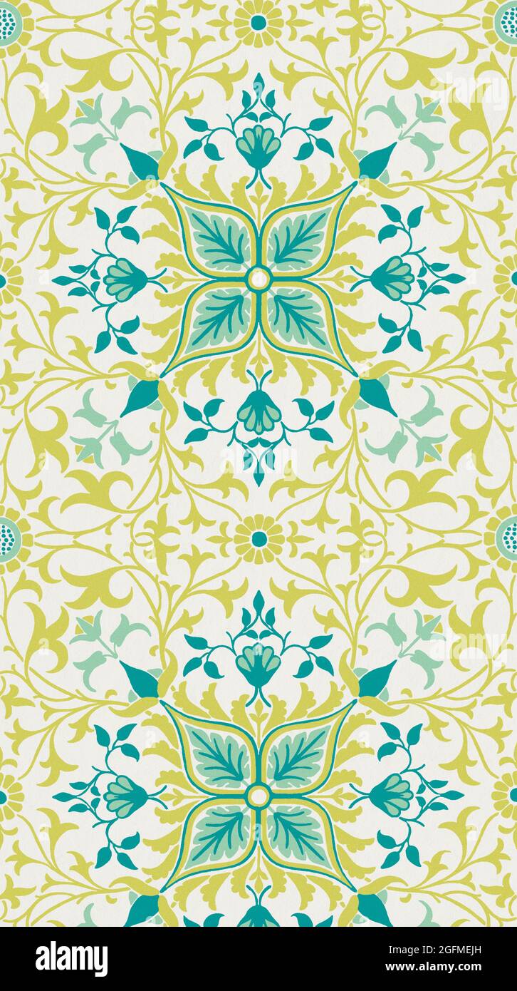Wallpaper patterns 1800s hi-res stock photography and images - Alamy