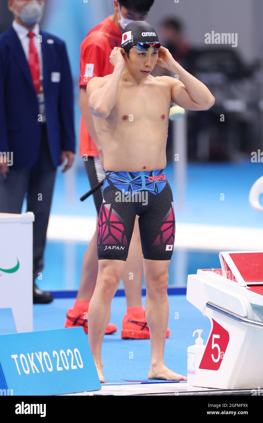 Tokyo, Japan. 26th Aug, 2021. Uchu Tomita (JPN) Swimming : Men's 400m ...