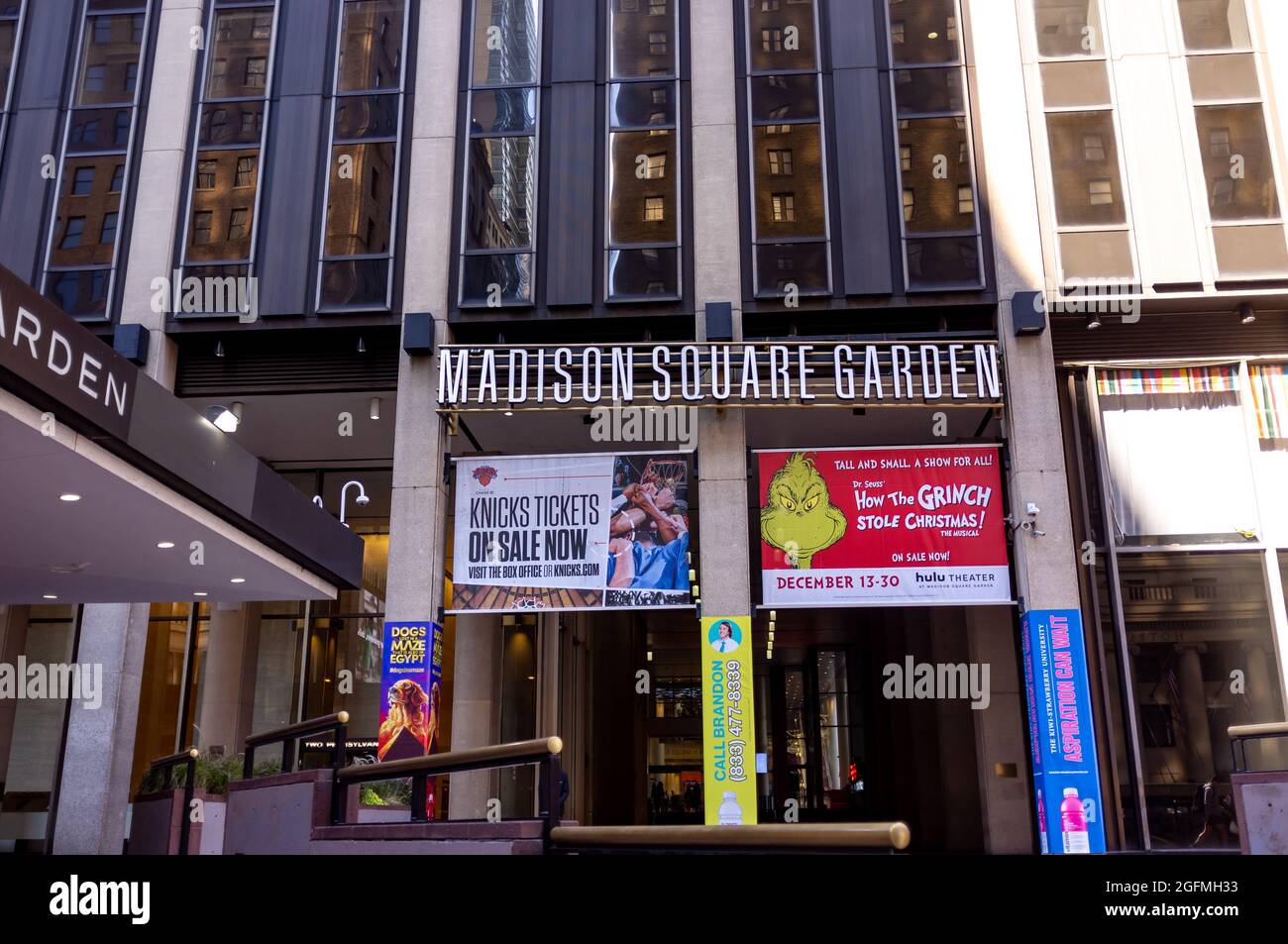 Famous concert hall in midtown New York City, USA Stock Photo - Alamy