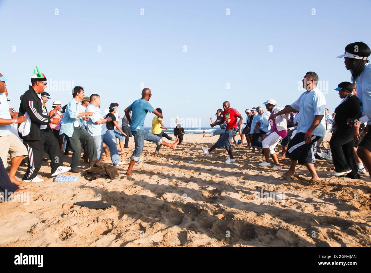JOHANNESBURG, SOUTH AFRICA - Apr 24, 2019: a group of people on the ...
