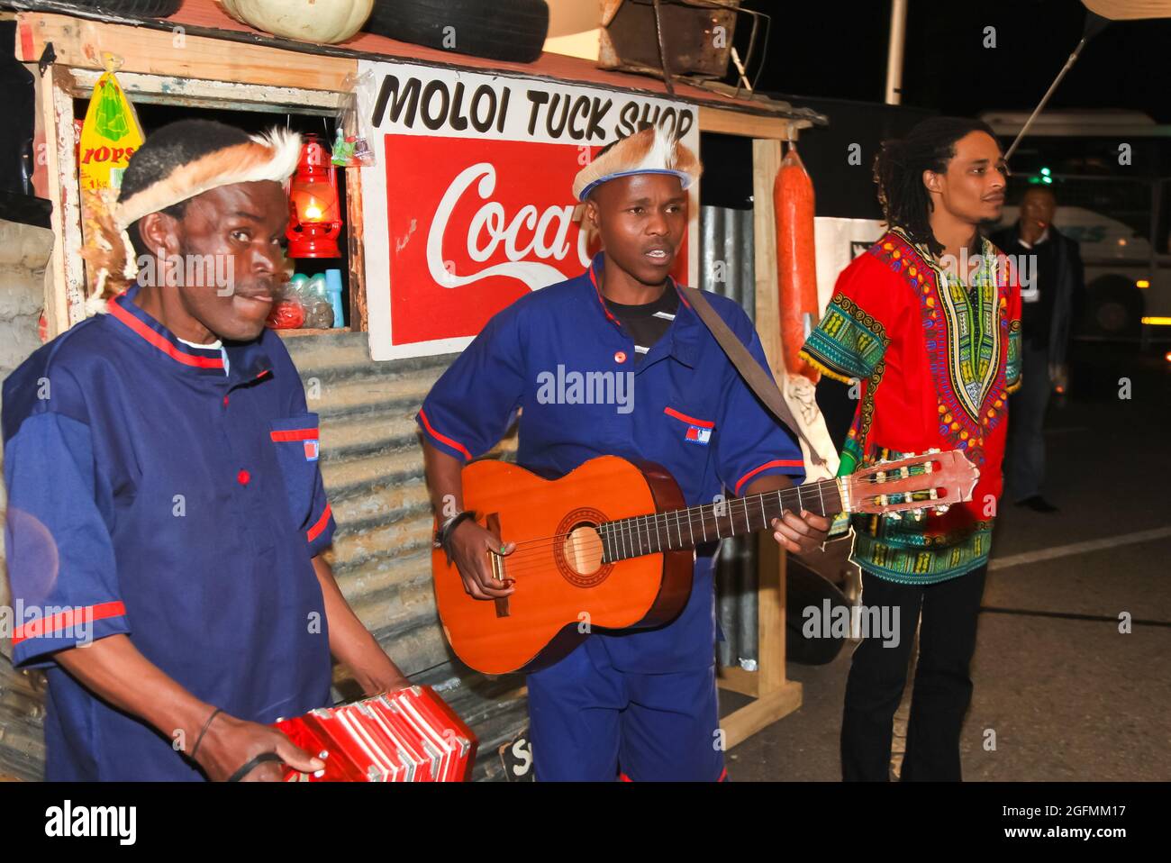 JOHANNESBURG, SOUTH AFRICA - Apr 24, 2019: guitar player on stage ...