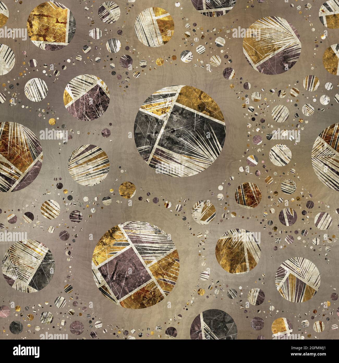 Seamless abstract textured circle pattern for surface print Stock Photo ...