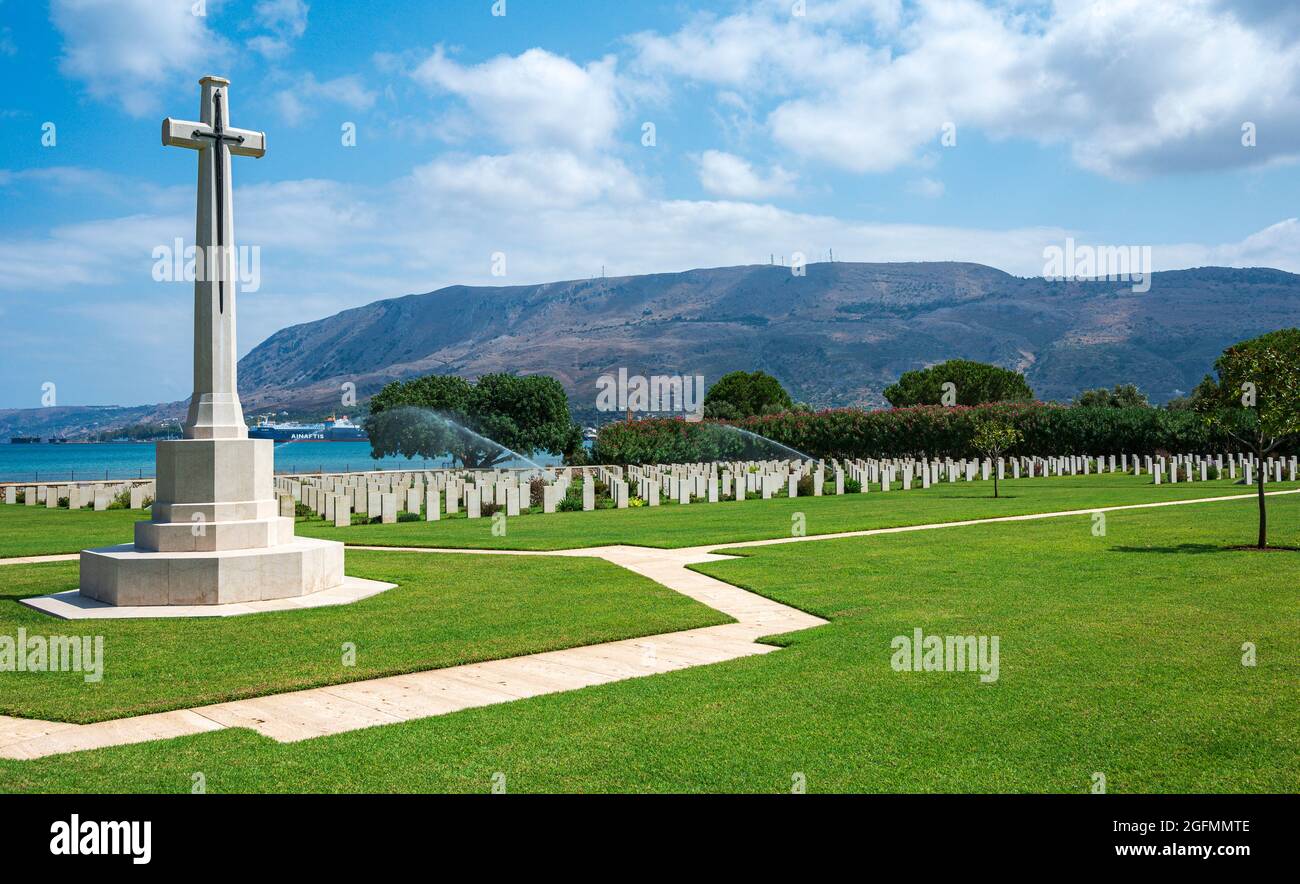 War Graves Souda Cemetery Crete High Resolution Stock Photography and ...