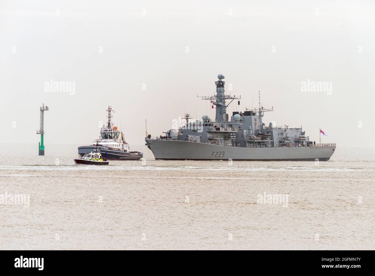 HMS Lancaster is a Type 23 frigate operated by the Royal Navy Stock ...