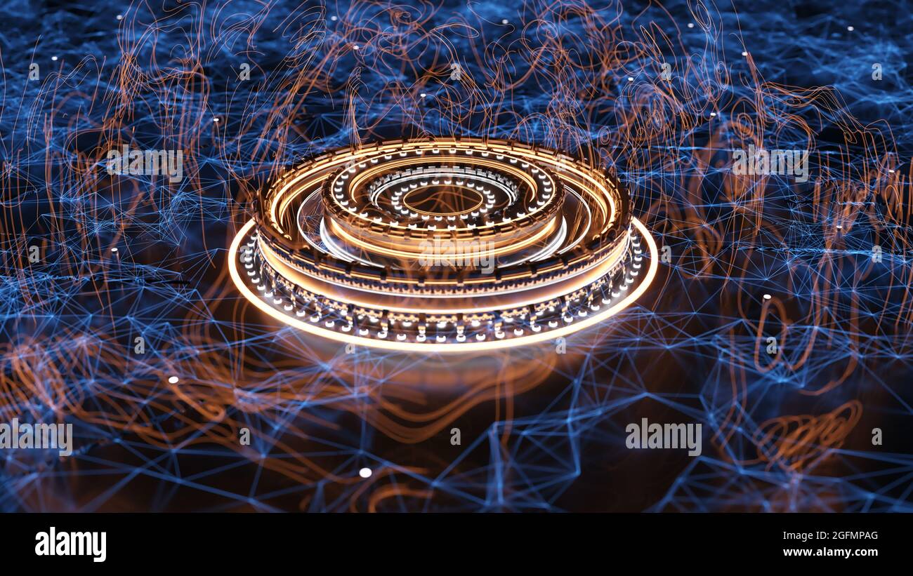 quantum processor concept for artificial intelligence Stock Photo - Alamy
