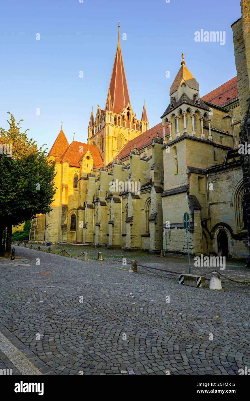 The Cathedral of Notre Dame of Lausanne is considered to be an ...
