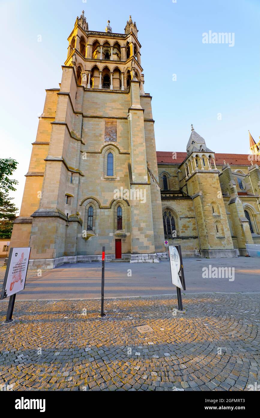 The Cathedral of Notre Dame of Lausanne is considered to be an ...