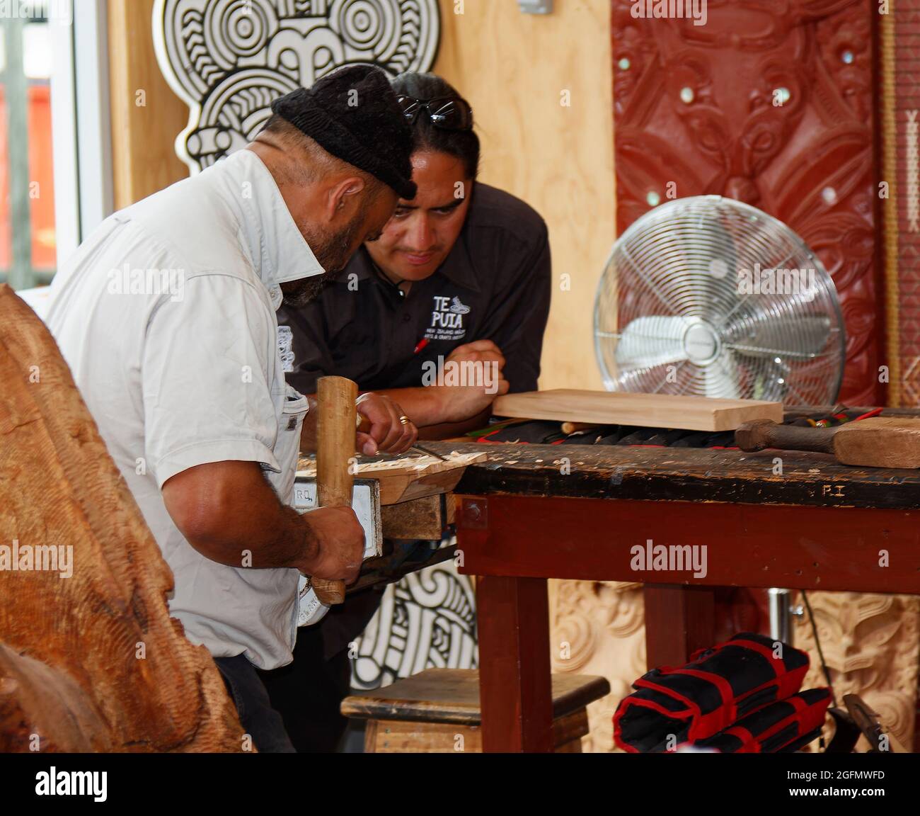 Maori chisel hi-res stock photography and images - Alamy
