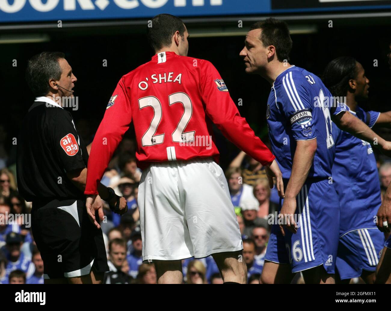 Manchester united players 2008 hi-res stock photography and images - Alamy