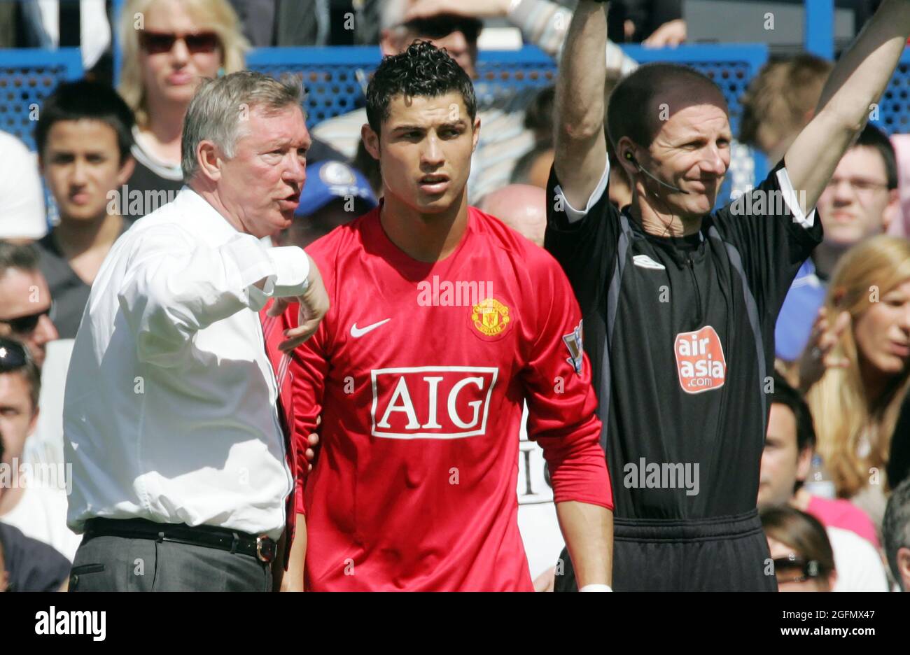 Ronaldo manchester united 2008 hi-res stock photography and images - Alamy