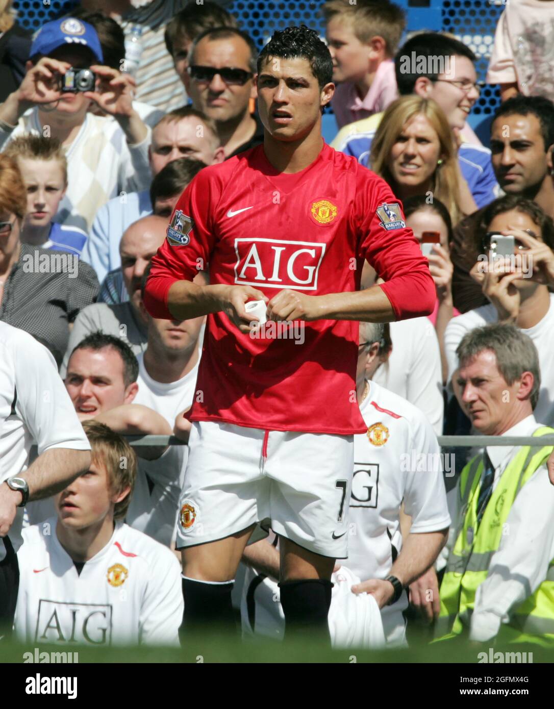 Cristiano ronaldo 2008 hi-res stock photography and images - Alamy