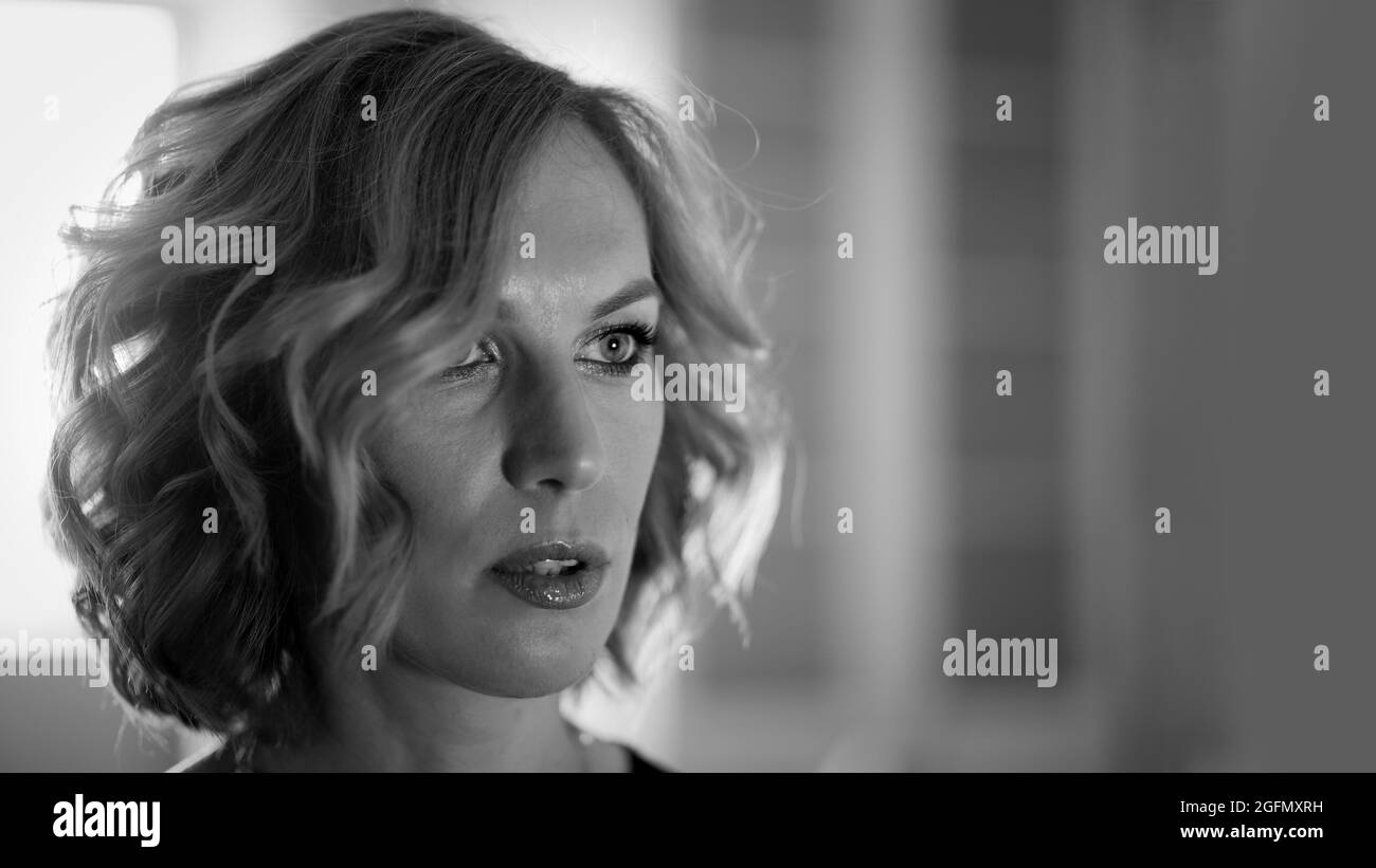 Person pensive hi-res stock photography and images - Alamy