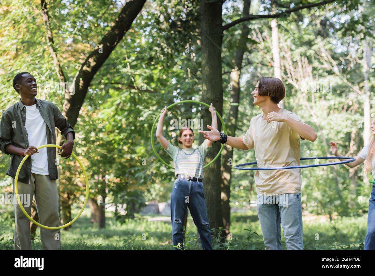 Hula hoop finger hi-res stock photography and images - Alamy