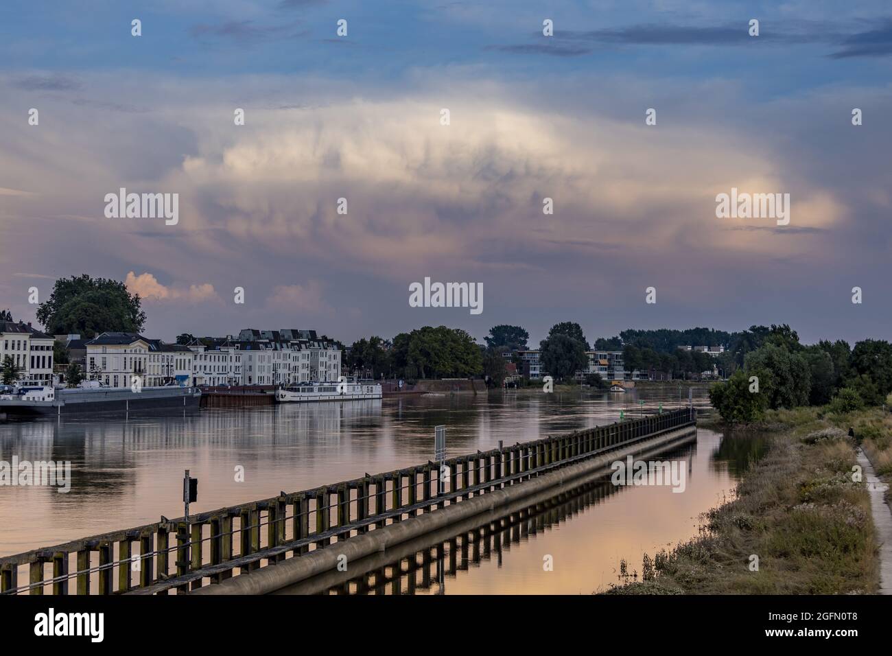 Dutch weather condition and climate landscape Stock Photo - Alamy