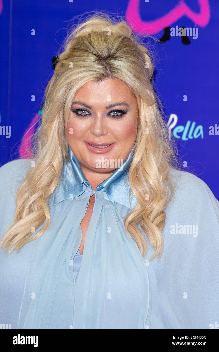 LONDON, ENGLAND - AUGUST 25: Gemma Collins attends Andrew Lloyd Webber ...