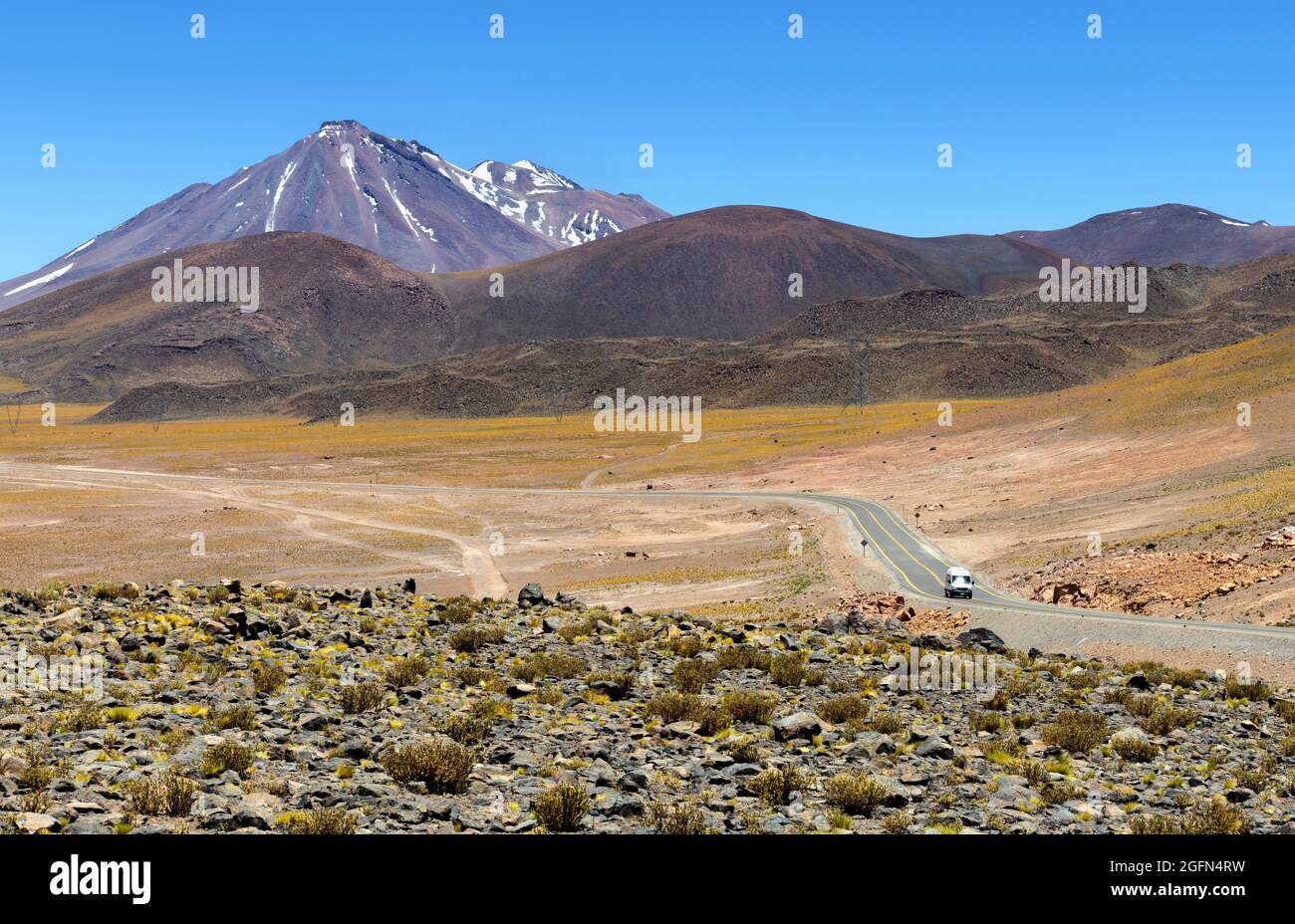 Altiplano plateau, Chile Stock Photo - Alamy