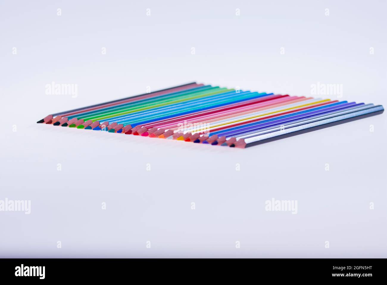 24 crayons hi-res stock photography and images - Alamy