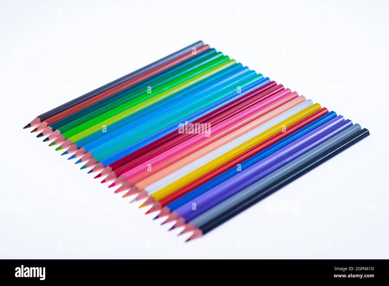24 crayons hi-res stock photography and images - Alamy