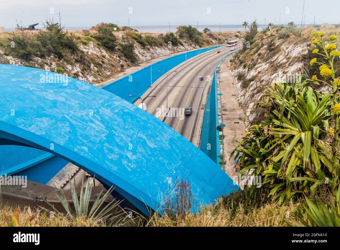 Entrance havana tunnel cuba hi-res stock photography and images - Alamy