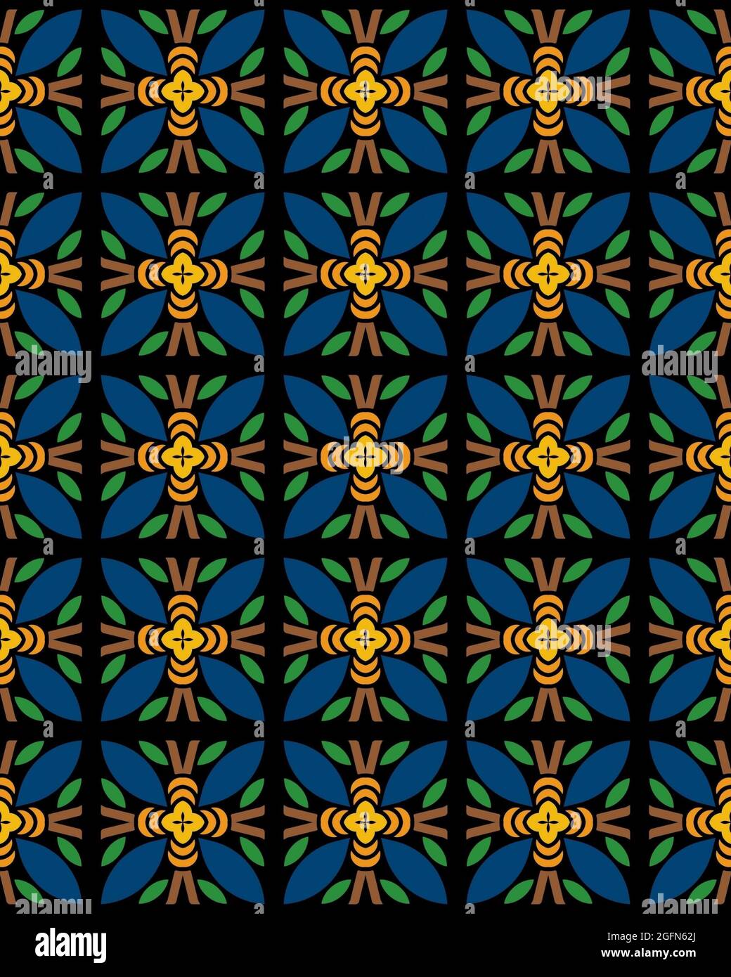Vertical seamless tile pattern Stock Photo - Alamy