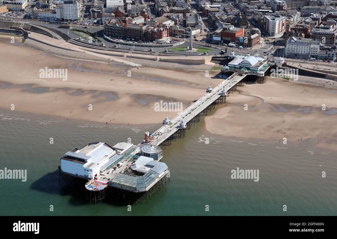 Aerial view of blackpool hi-res stock photography and images - Alamy