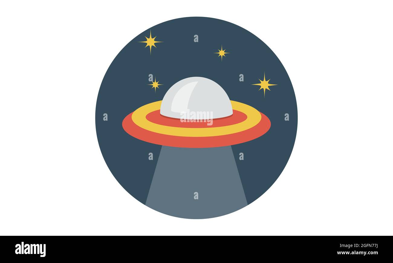 Alien ship icon simple hi-res stock photography and images - Alamy