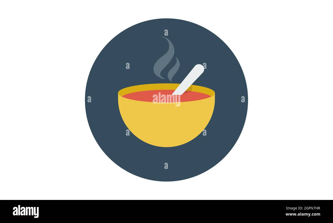 Delicious dishes menu soup Stock Vector Images - Alamy