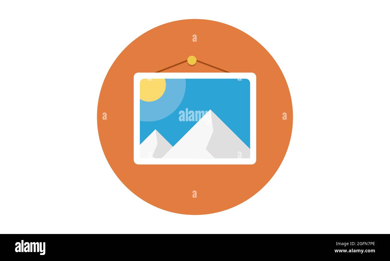 Gallery symbol vector vectors hi-res stock photography and images - Alamy