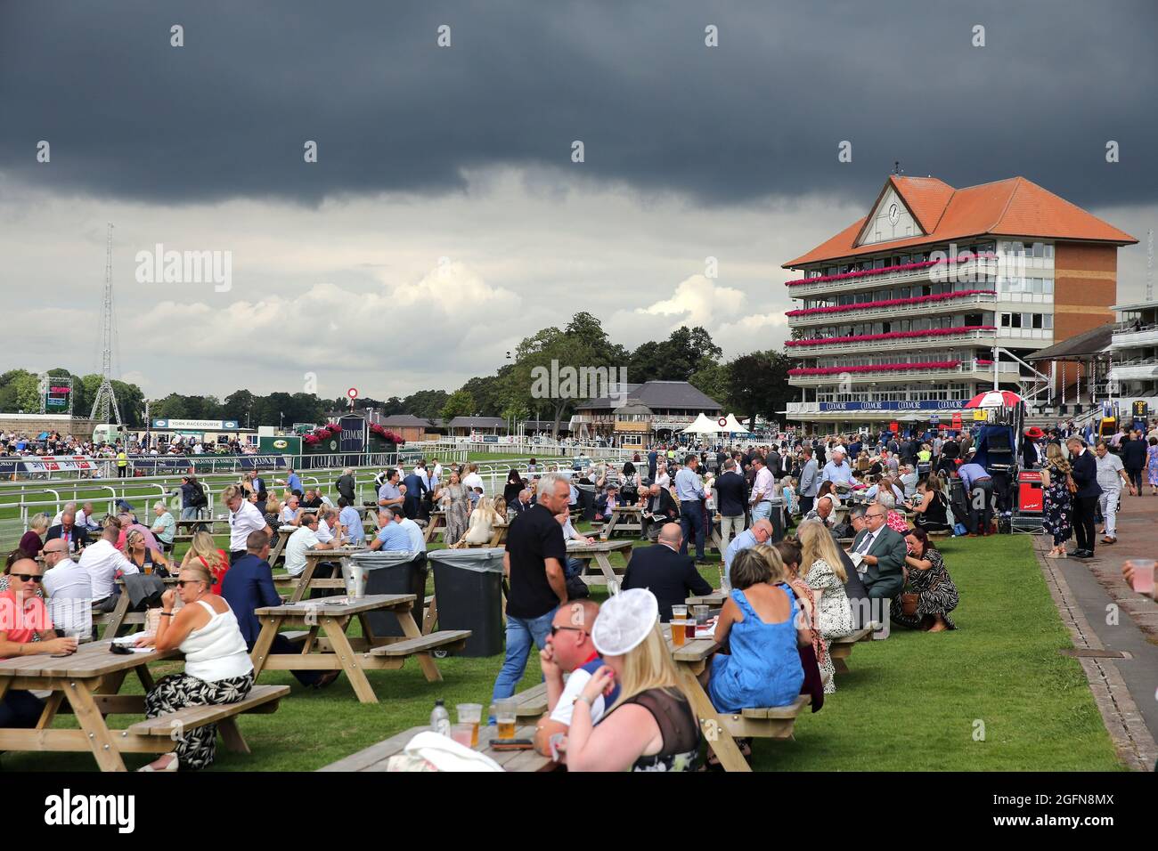 STAND,SKIES, EBOR FESTIVAL 2021 YORK RACECOURSE, 2021 Stock Photo - Alamy