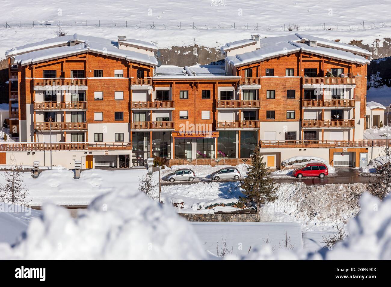 Valberg ski resort hi-res stock photography and images - Alamy