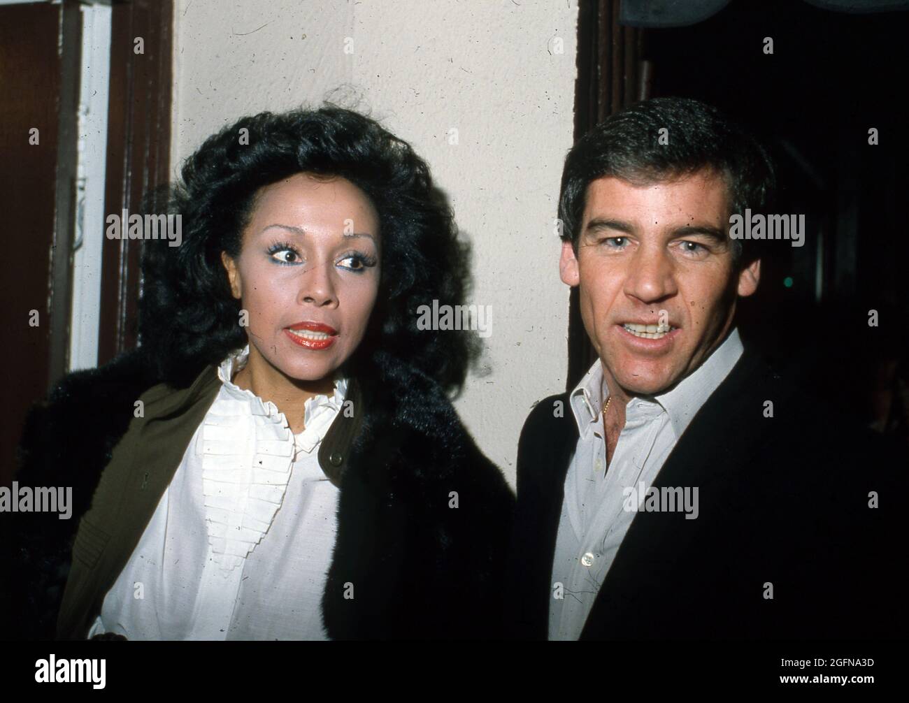 Diahann Carroll and Barnett Lewis Circa 1980's Credit: Ralph Dominguez/MediaPunch Stock Photo ...